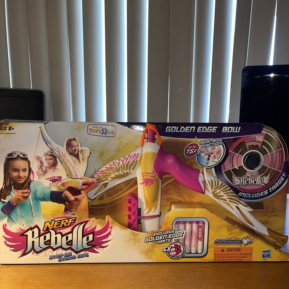 Nerf Rebelle Golden Edge Bow Dynamic Retail Global Gun Toys For Boys