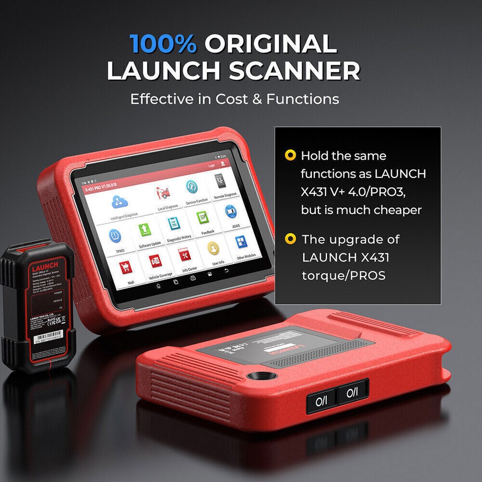 2026 LAUNCH X431 PROS V+ V5.0 Profi OBD2 Diagnosegerät ALLE SYSTEM ECU ...