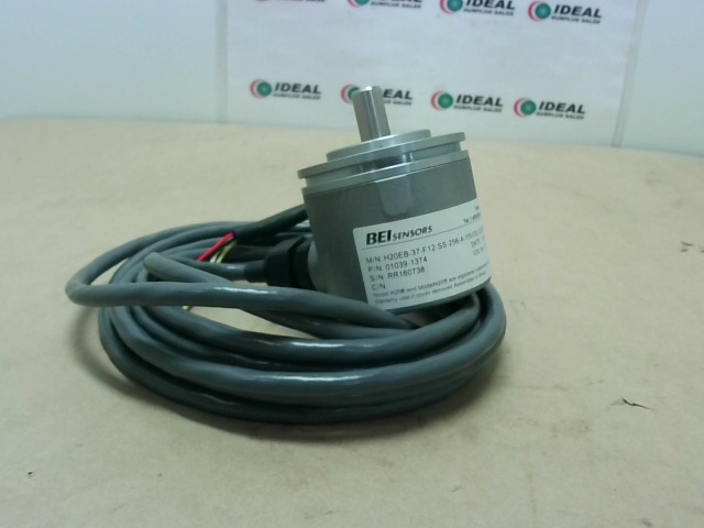 BEI Sensors 01039-1374 Rotary Encoder H20EB-37-F12-SS-256-A-15V - New ...