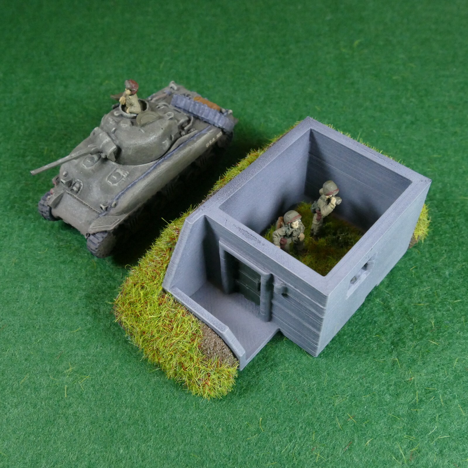 15mm Flames of War British Coastal Defence Bunkers for WW2 Wargaming | eBay