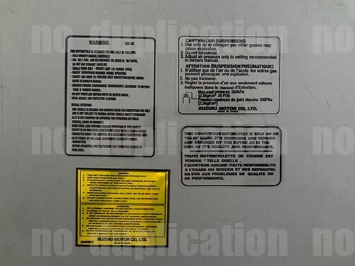 1989 suzuki RM80 RM 80 decals graphics 11pc kit 89 stickers stickers ...