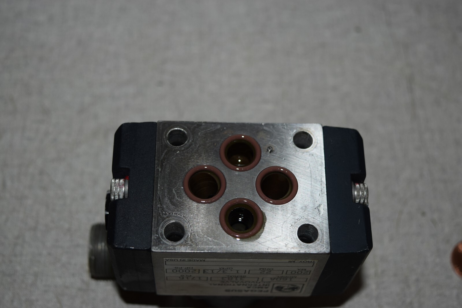 Pegasus Amca International 160A Servovalve Servo Valve | eBay