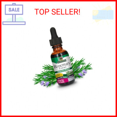 Nature's Answer Rosemary Leaf Extract Supplement with Organic Alcohol ...