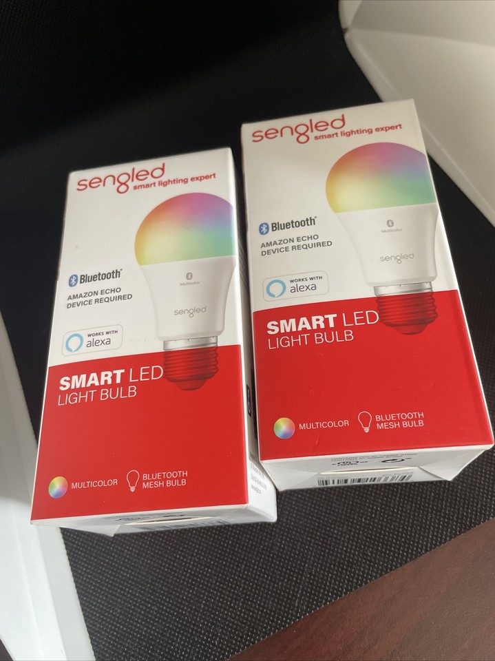 SENGLED SMART LIGHT BULB BLUETOOTH MESH COLOR CHANGING LED ALEXA 1 Bulb ...