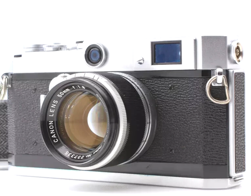 [Near MINT ] Canon VL Rangefinder 35mm Film Camera 50mm F1.8 L39 Lens ...