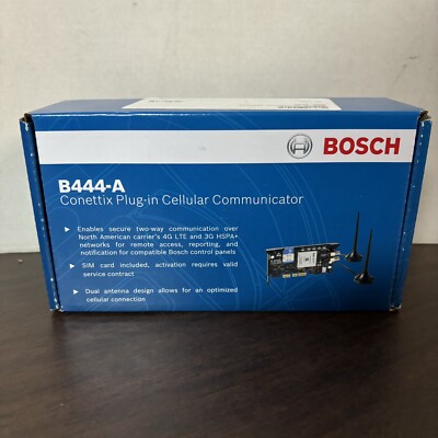 NEW Bosch B444-A Connettix Plug In Cellular Communicator | eBay