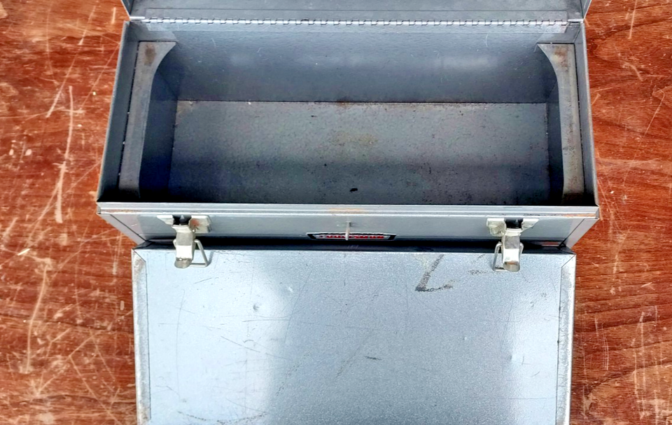 '60s Vintage Craftsman 'Crown-logo' 6500 toolbox with tray. Made in USA ...