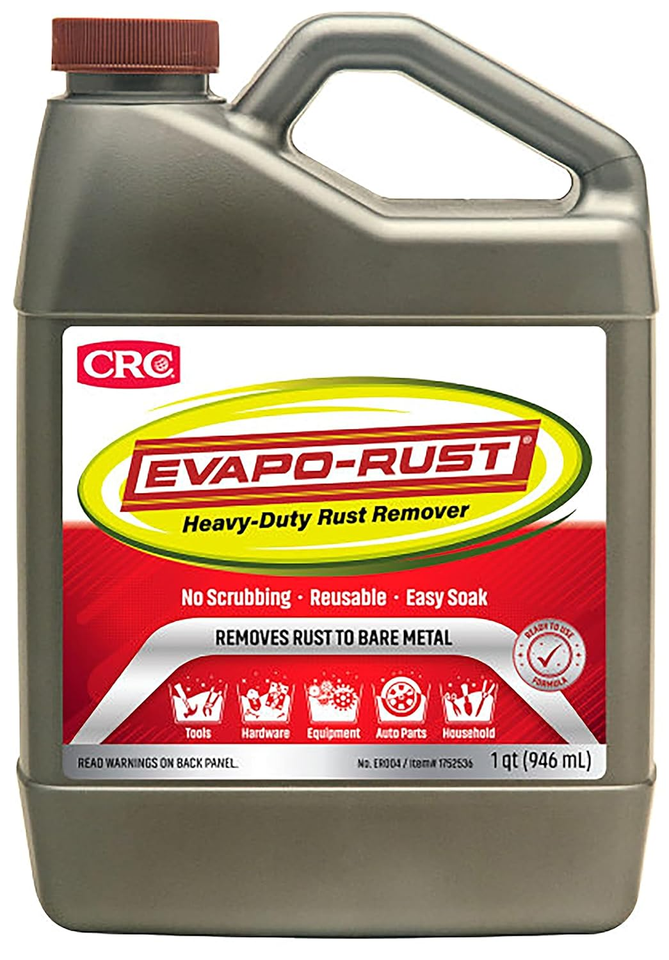 CRC Evapo-Rust, Heavy-Duty Rust Remover, Reusable, Acid-Free, Non ...