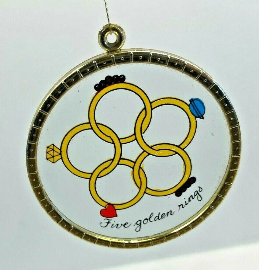 Five Golden Rings 12 Days Of Christmas