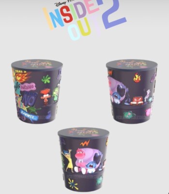 Inside Out disney TIN popcorn EXCLUSIVE bucket 2024 IMPORT HTF 3d Latin ...