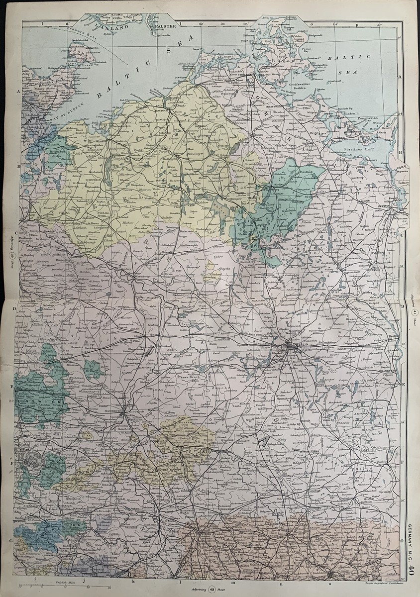 Old Map Of East Germany Old Map Of East Frisia 1730 Ostfriesland