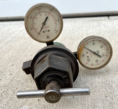 Vintage LINDE Company Regulator Vintage Torch Regulator Oxygen ...