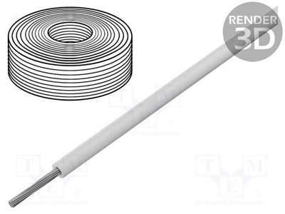 Fil 5M 6Mm2 Cu SiF -60÷180°C Câbles En Silicone Blanc 300V, 500V | eBay