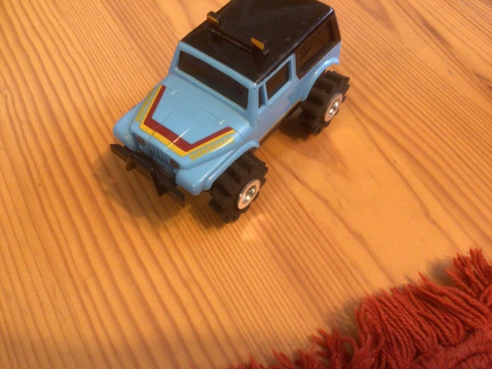 VTG 1980s SCHAPER STOMPER 4X4 JEEP RENEGADE LIGHT BLUE-UNTESTED/NICE ...
