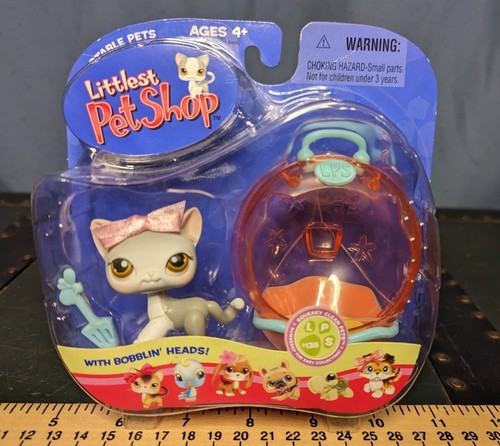 Rare Littlest Pet Shop Cat #138 with Litterbox, NIB Never Opened ...