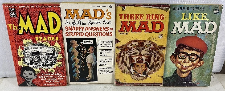1950s Paperback Books Mad Magazine