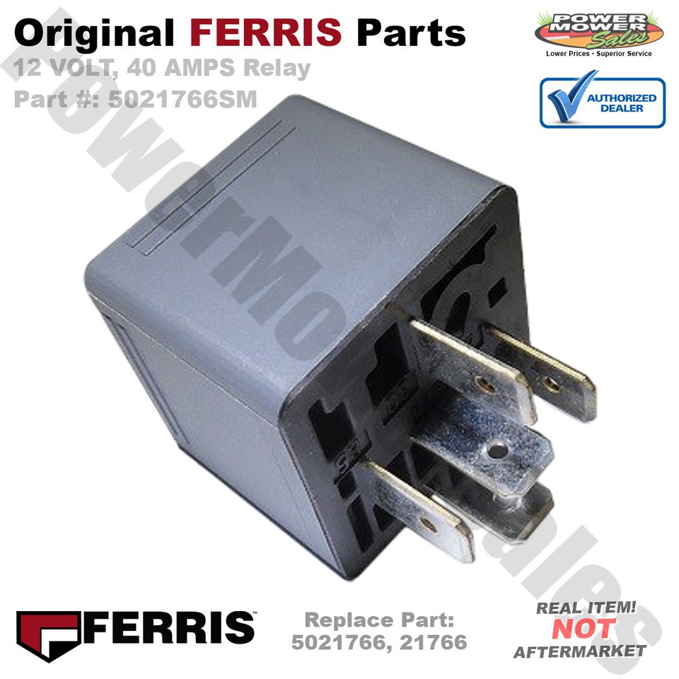 OEM Relay for Ferris, Snapper & Simplicity Lawn Mowers and Tractors ...