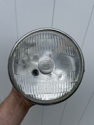 Lucas SS700P Headlight Shell Bucket Headlight Unique Glass BSA Triumph ...