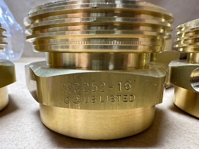 Dixon Valve LP Gas Liquid Propane 3-1/4" Male ACME x 2" FNPT NPT Brass ...