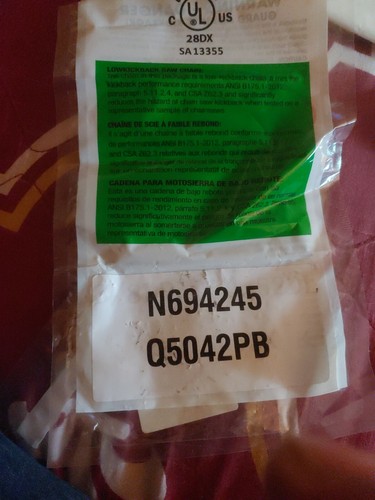 Black & Decker 6 In. Replacement Chain RC600 for sale online | eBay