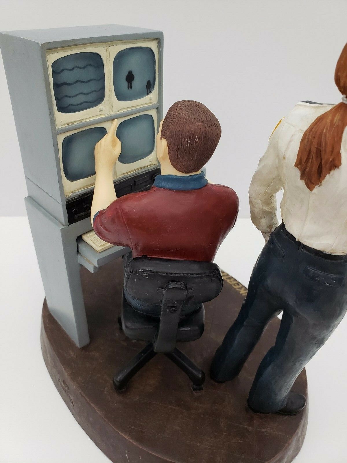 Pinkerton Security Statue Figure - Rare - 10Inch - Police/Guard ...