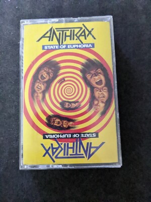 State of Euphoria [PA] by Anthrax (Cassette, Jun-1990, Island Records) 42284236348| eBay