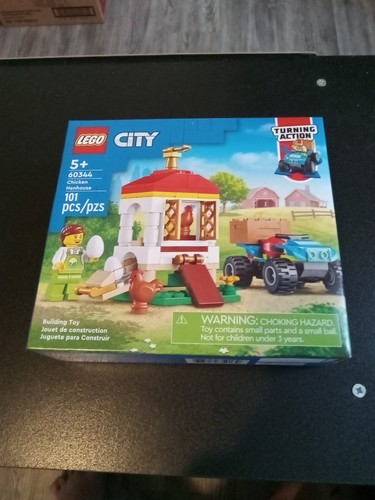 LEGO City 60344 Chicken Henhouse ATV Sealed 673419359139 | eBay