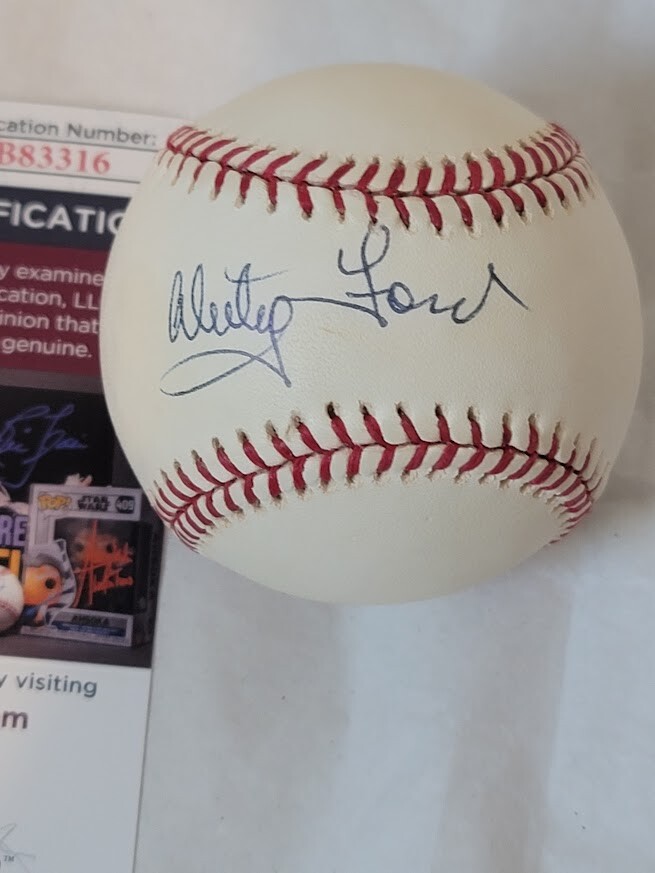 Whitey Ford signed Autographed Baseball JSA COA New York Yankees | eBay