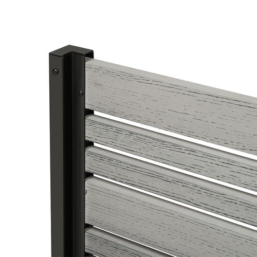 Enclo Privacy Screens Planter Box Ash WoodTek Vinyl Weather Resistant 3 ...