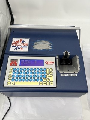 CIM MDT500 HE Military And Medical Dog Tag Embossing Machine *Needs ...