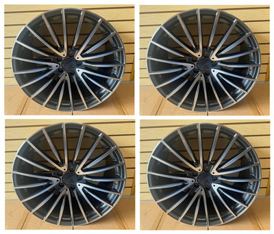 4pc 20" Multispoke AMG Style Rims Wheels Fits Mercedes Benz S450 S500 ...