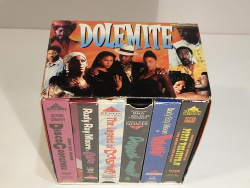 The Rudy Ray Moore Dolemite Collection 6 VHS Boxed Set | eBay