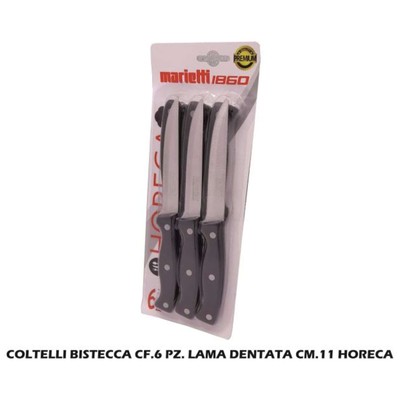Set 6 Coltelli Bistecca Riv. 112Ft Marob | eBay