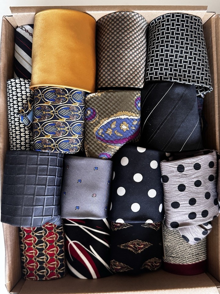 45+ Lot High End Vintage Silk Ties Surprise Lot Collection | eBay