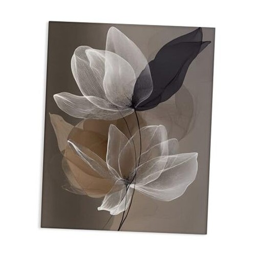 Espresso Garden Flowers Canvas Wall Art Design by Annabelle Hall, 16L ...