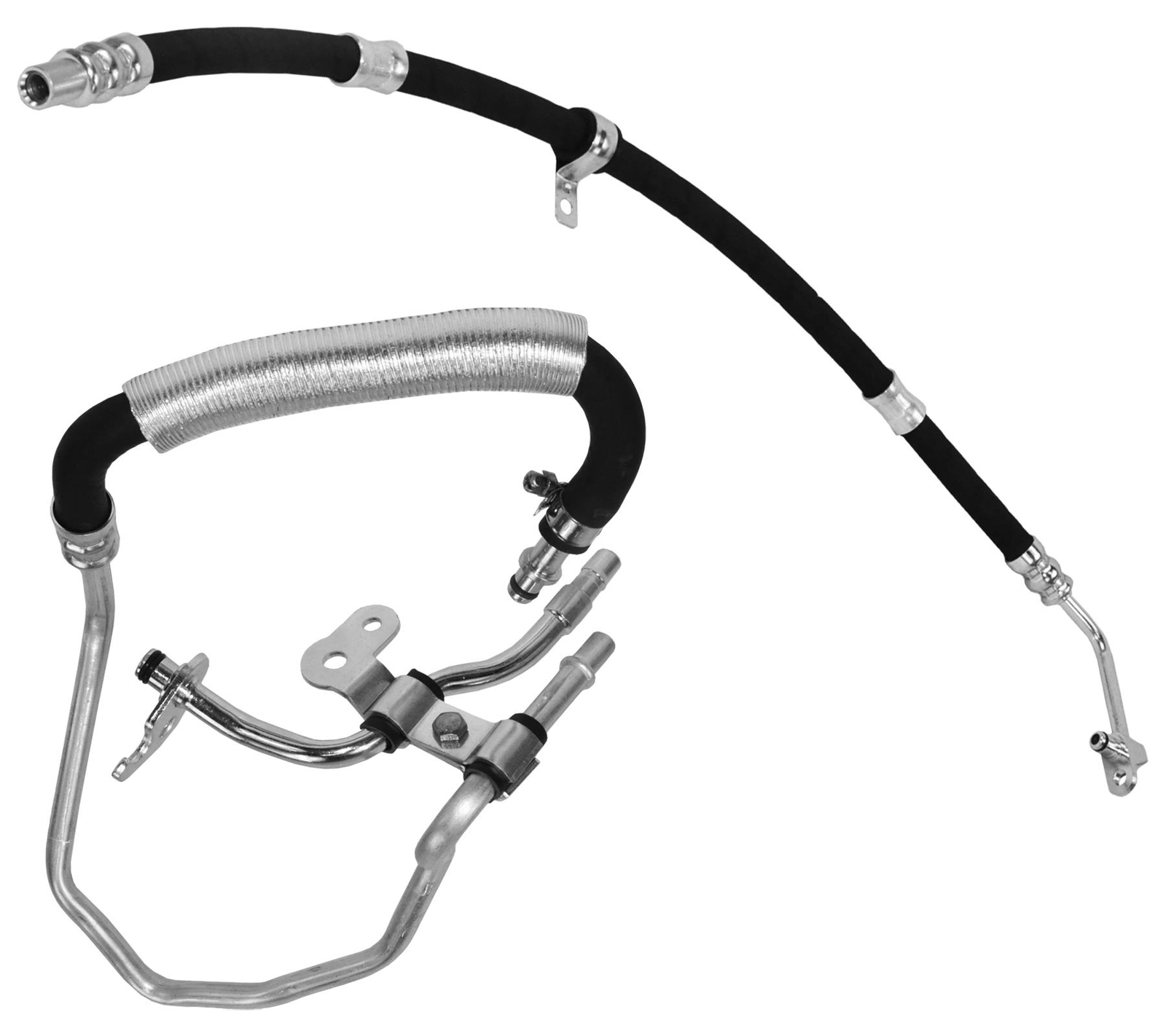 HIGH PRESSURE POWER STEERING FEED & RETURN HOSE PIPE FOR LAND ROVER ...