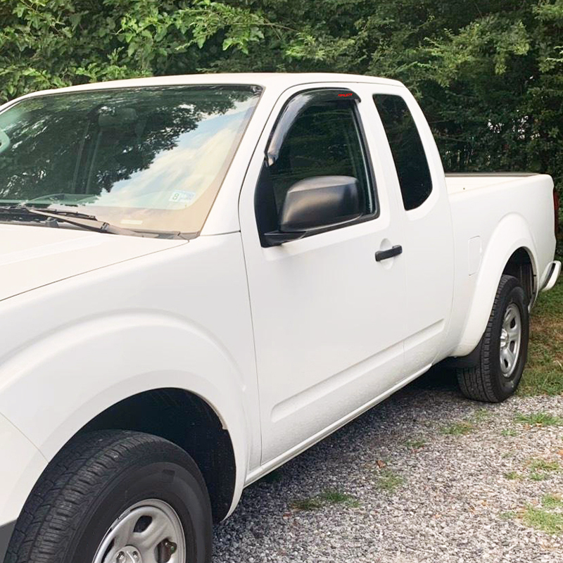 Fits 05-21 Nissan Frontier Extended Cab Window Visor Smoke Shade Rain ...