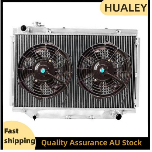 Radiator+FAN FOR Toyota Landcruiser 80 Series 1HZ/1HDT HZJ80 4.2 Diesel ...