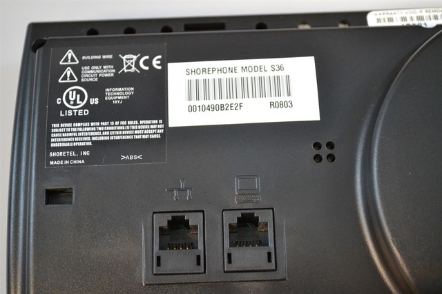 ShoreTel 265 Black IP Color Display Phone IP265 @AR61 for sale online ...