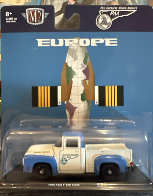 M2 Machines Pan American World Airlines 1956 Ford F-100 Pickup Europe ...