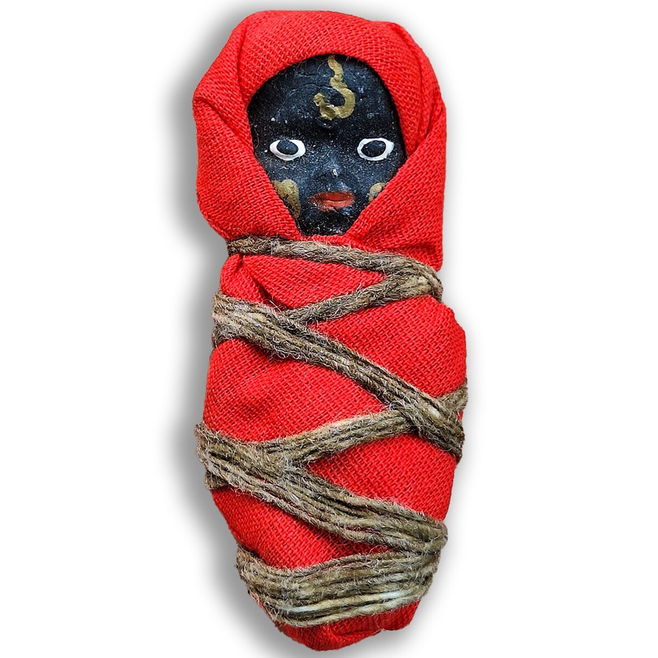 KUMAN THONG Baby Ghost in Shroud Thai Amulet Talisman Magic Voodoo ...