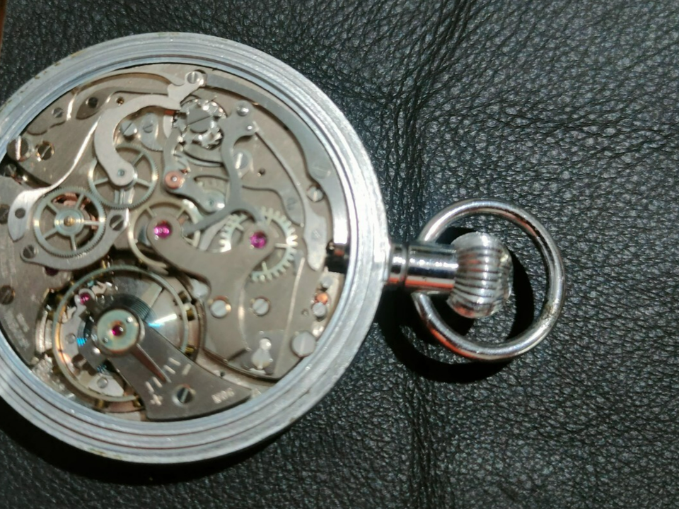 Dash Timer Set of 3 Breitling Wakmann Valjoux 24 vintage Stopwatch ...