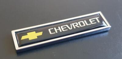 CHEVROLET CHEVY METAL BADGE EMBLEM PAIR X 2 SUITS ALL CHEVROLET MODELS ...
