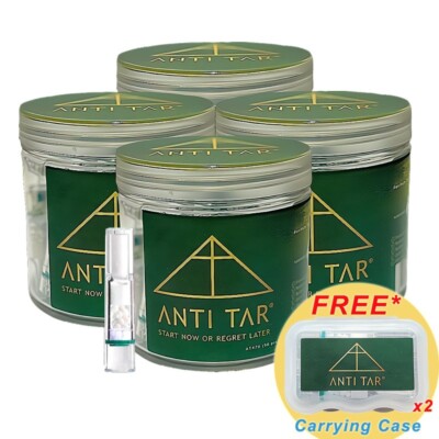 [BUNDLE-4] ANTI TAR® TripleGuard Cigarette Filters Tar Block Roach Tips ...
