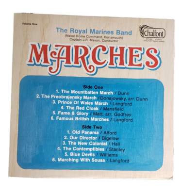 The Royal Marines Band Marches J.R. Mason Vinyl LP | eBay