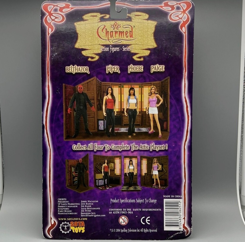 Charmed Belthazor 2004 SDCC Exclusive Figure Box Damage Sealed Read ...