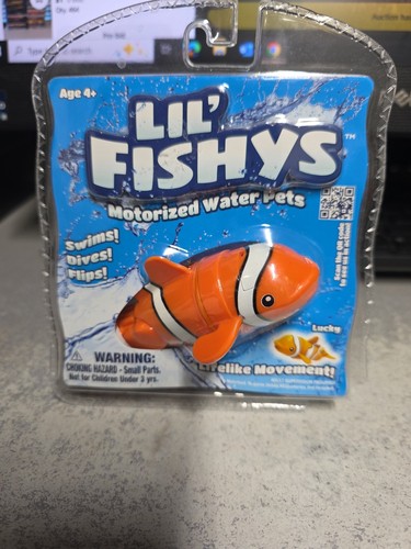 LIL' FISHYS Motorized Water Pets - Tiger Shark- Brand New Sealed, Free ...