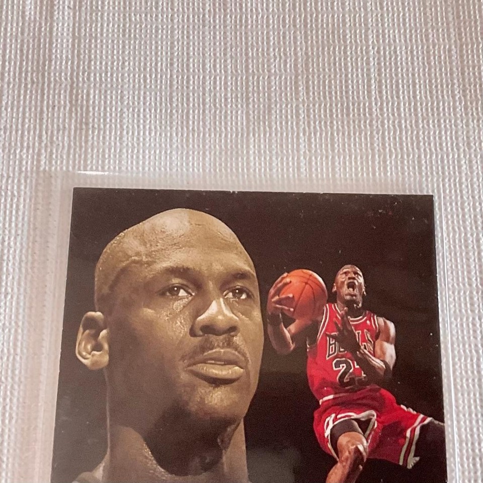 MICHAEL JORDAN MJ 1998 SKYBOX PUMP UP THE JAM CARD #5 OF 10 PJ BULLS 23 ...
