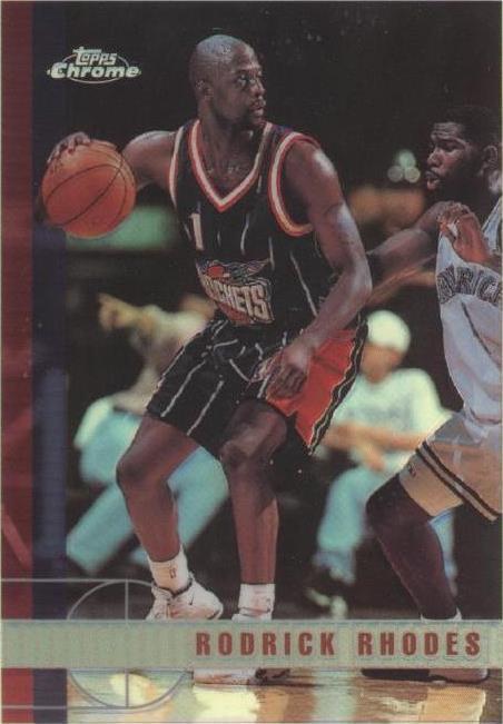 1997-98 Topps Chrome - Rodrick Rhodes #130 Refractor (RC) for sale ...