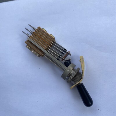 13006L Switchcraft Lever Switch with Black Knob Actuator *NOS* | eBay